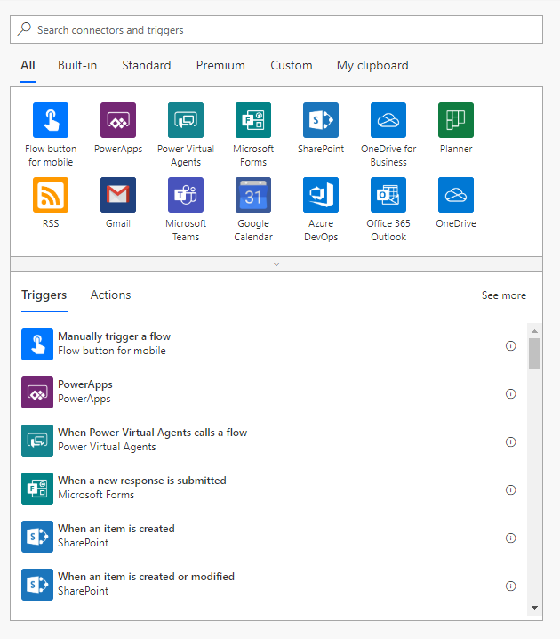 Retrieve ERP (FnO) schema using Flow